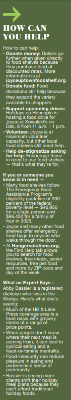 Joyce Uptown Food Shelf Faces Unprecedented Need - Hill & Lake Press